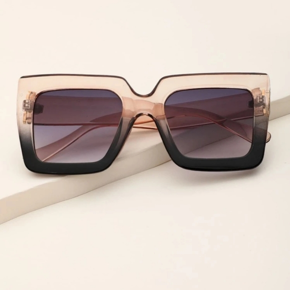 Accessories | Ombre Square Frame Sunglasses | Poshmark